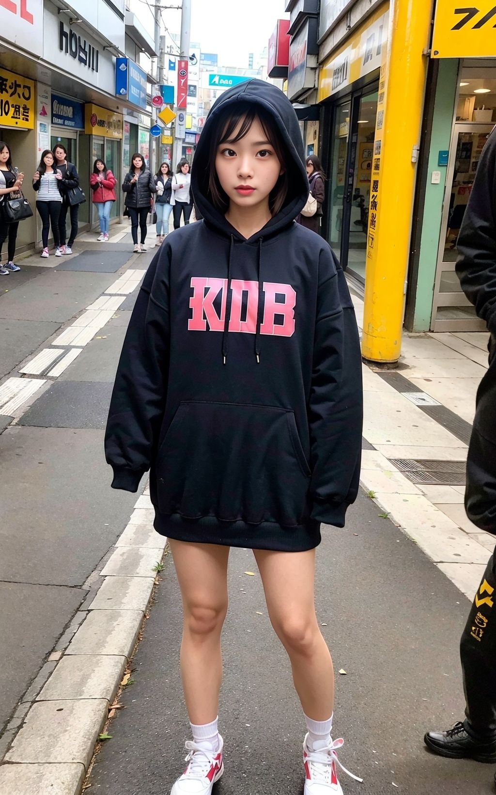 パーカーの下の美女 345枚[AI美人写真集] | FANDANE